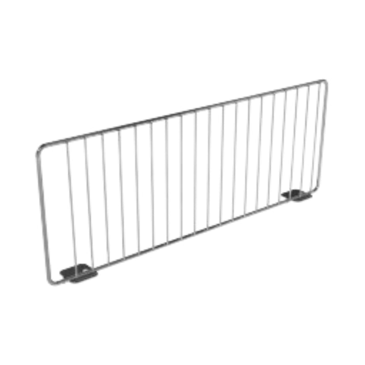 Wire Shelf Divider - Chrome – Texas Shelving Warehouse